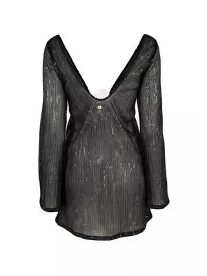 PALMACEA Kika Sequin-embellished Mini Dress