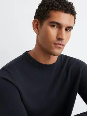 REISS Monarch Jumper - Navy