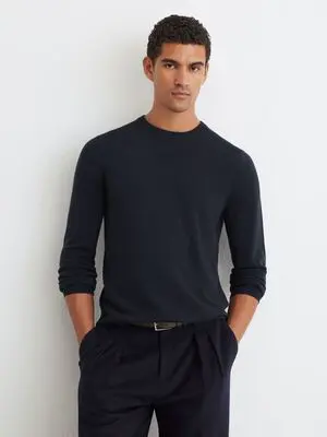 REISS Monarch Jumper - Navy