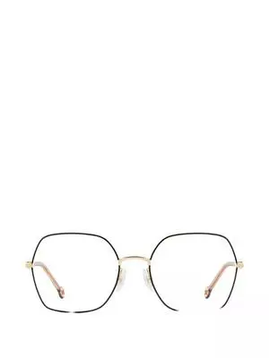 Carolina Herrera Geometric-frame Glasses - Black