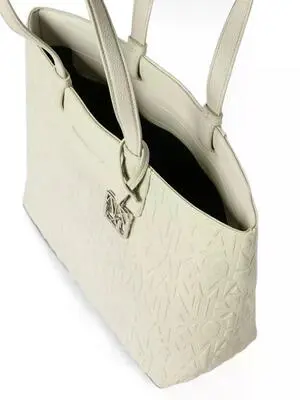 Armani Exchange Logo-debossed Tote Bag