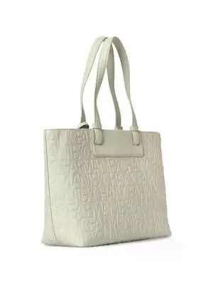 Armani Exchange Logo-debossed Tote Bag