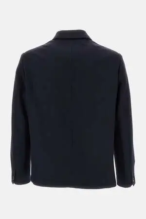 Barena Venezia Overshirt Visal Cashmere - Blu