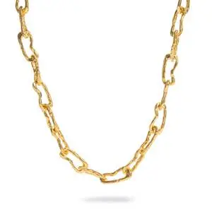 EBRU JEWELRY Molten Statement Link Necklace
