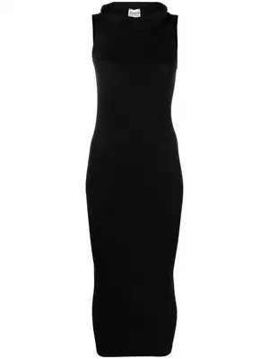Wolford Fatal Cut Out Midi Dress - Black