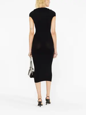 Wolford Fatal Cut Out Midi Dress