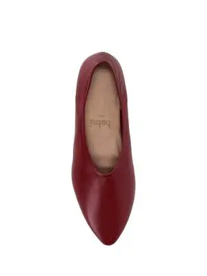 LA ROSE Lipstick Leather Babu Shoes