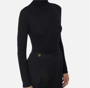 Elisabetta Franchi Maglia Tricot - Nero