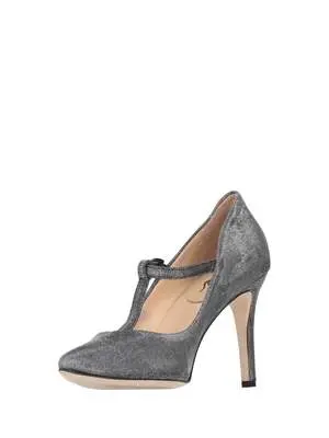 LA ROSE Medium Lurex Pointed Pumps