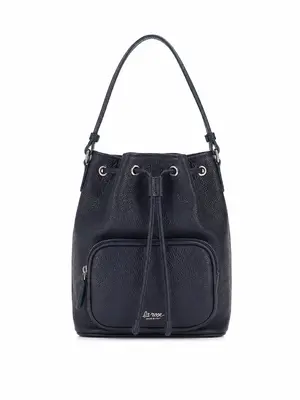 LA ROSE Borsa Sacchetto Grande Blu Reale Blue