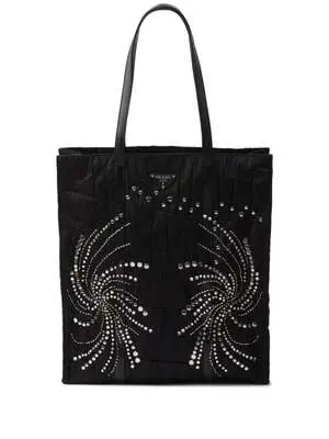 Prada Large Re Nylon Tote Bag - Nero