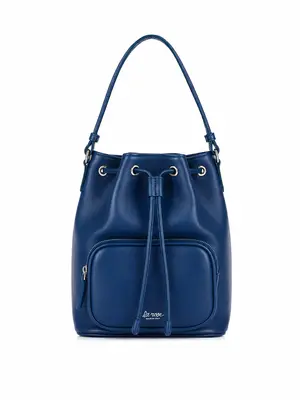 LA ROSE Leather Satchel Bag