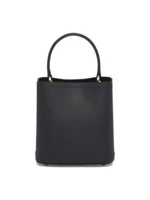 Prada Small Saffiano Leather Panier Bag