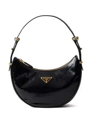 Prada Arqué Shoulder Bag - Nero
