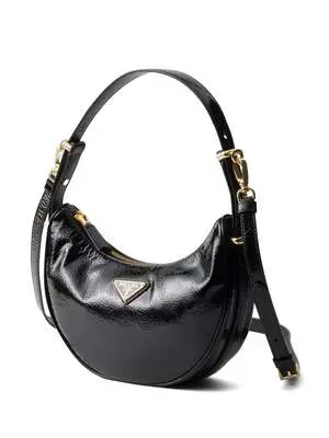 Prada Arqué Shoulder Bag - Nero