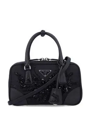 Prada Embroidered Detailing Mini Bag