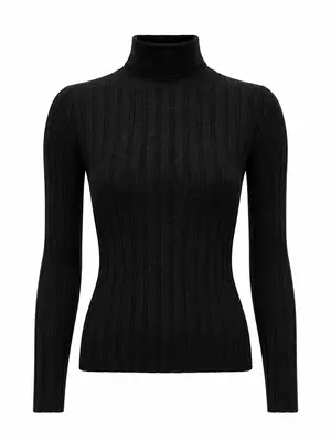 LA ROSE H Neck Coste Cash/silk - Nero