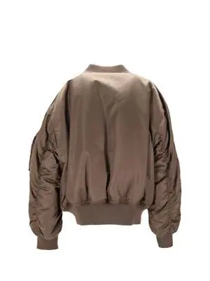 Saint Laurent Bomber Ample Tech Bril Wr Recy