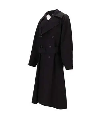 Saint Laurent Manteau Raglan Double Croise G