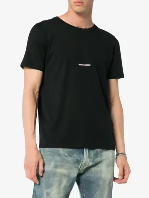 Saint Laurent Crew Neck T Shirt