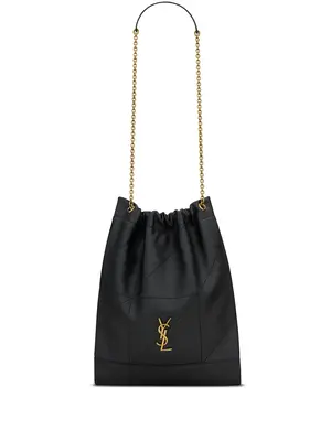 Saint Laurent Bo Jamie Pochon 7 Agneau P - Noir