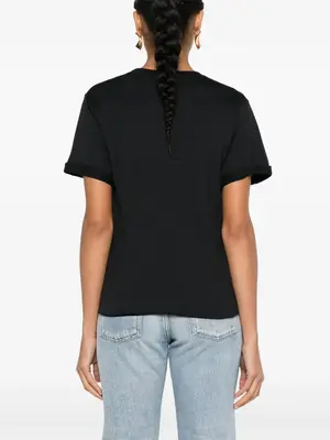 Saint Laurent Logo Print T Shirt