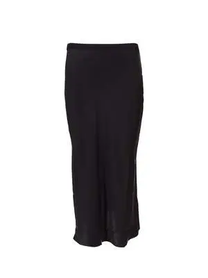 ANINE BING Bar Silk Skirt