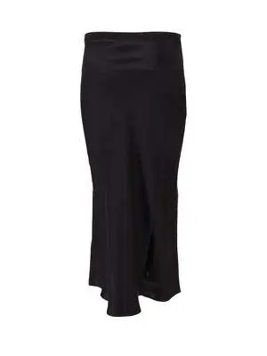 ANINE BING Bar Silk Skirt