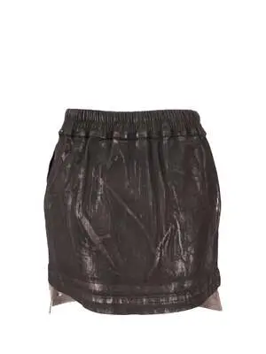 Rick Owens Fog Mini Skirt
