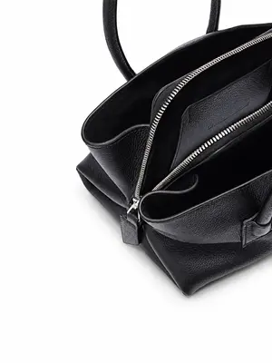 Attico La Passeggiata Mini' Top Handle - Black