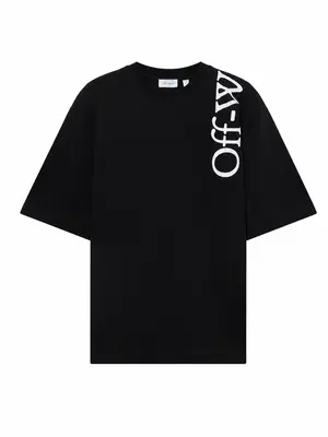Off-White Vertical Bookish Skate S/s Tee - Black