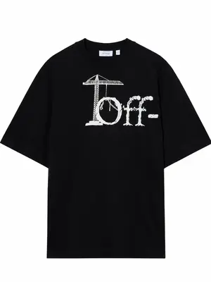 Off-White Shared Logo Skate S/s Tee - Black
