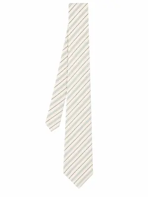 Paul Smith Tie Stripe Shirting - Parchment