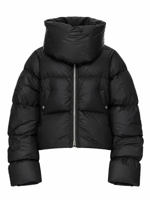 Rick Owens Funnel Neck - Black