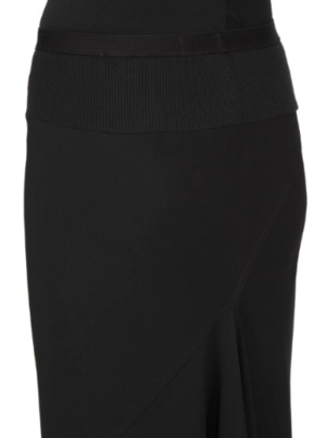Rick Owens A Line Bias Skirt