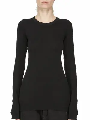 Rick Owens Basic Ls T - Black