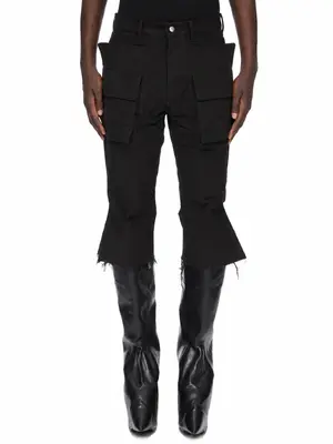 Rick Owens Cargo Bolan Cutoffs - Black
