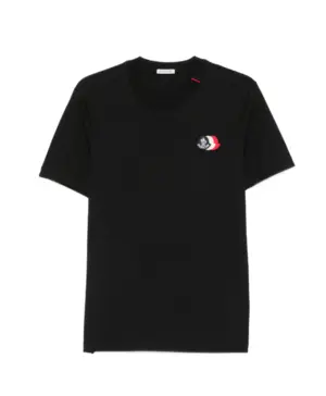 Moncler Ss T Shirt - Black