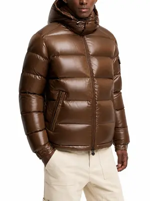 Moncler Maya Jacket - Brown