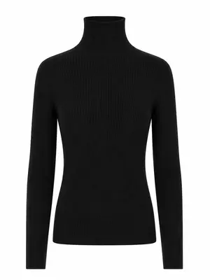 PAROSH Maglia Collo Alto - Nero