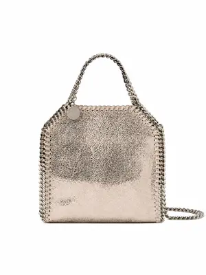 Stella McCartney Falabella Tiny Bag Eco Shiny D - Shell Pink