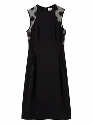 Stella McCartney Miracle Polkadots Dress - Black