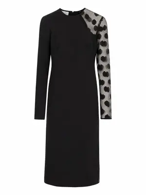Stella McCartney Miracle Polkadots Dress - Black