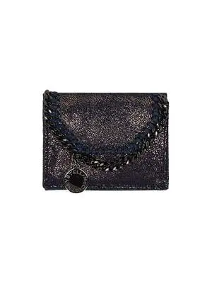 Stella McCartney Falabella Trifold Wallet Eco S - Dark Navy