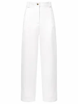 Max Mara Pantalone Lungo - Bianco