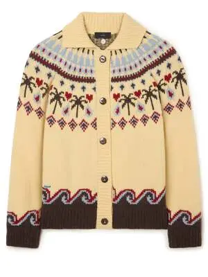 Alanui Sweet Winter Jacket - Sunlight/multicolor