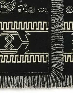 Alanui Bandana Jacquard Coat Bor