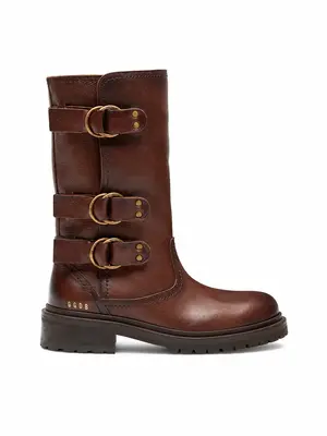 GOLDEN GOOSE Kurt With Straps Leather Upper