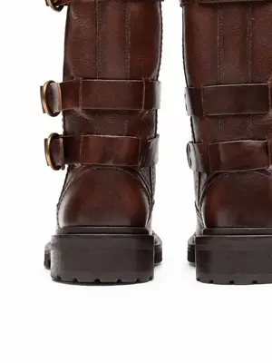GOLDEN GOOSE Kurt With Straps Leather Upper
