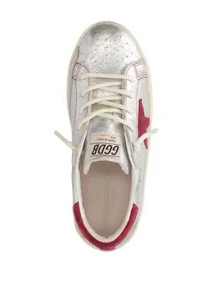 GOLDEN GOOSE Super Star Laminated Suede Upper Suede Star And Heel